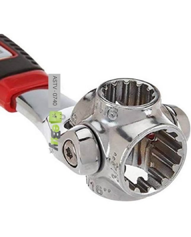 Buy 360 Degree Socket Tiger Wrench Spline Bolts Universal Tool - eBuy.pk