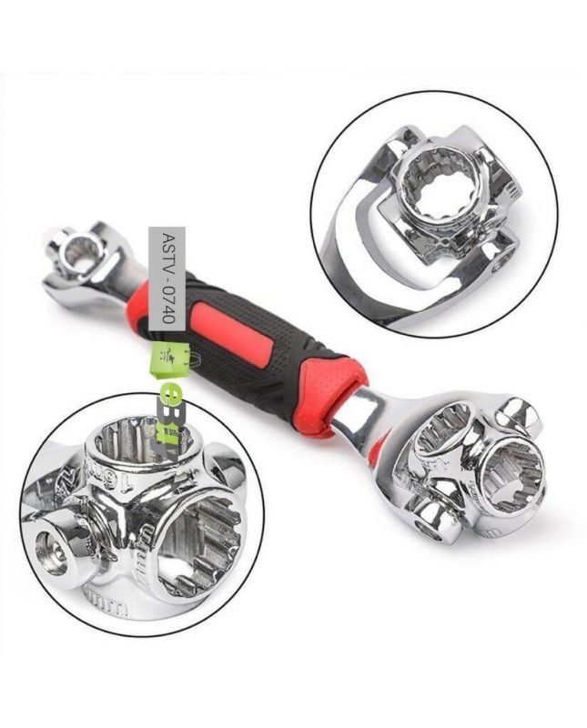 Buy 360 Degree Socket Tiger Wrench Spline Bolts Universal Tool - eBuy.pk