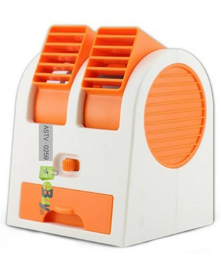 Buy Rechargeable Mini Fan Double Window Online in Pakistan - eBuy.pk