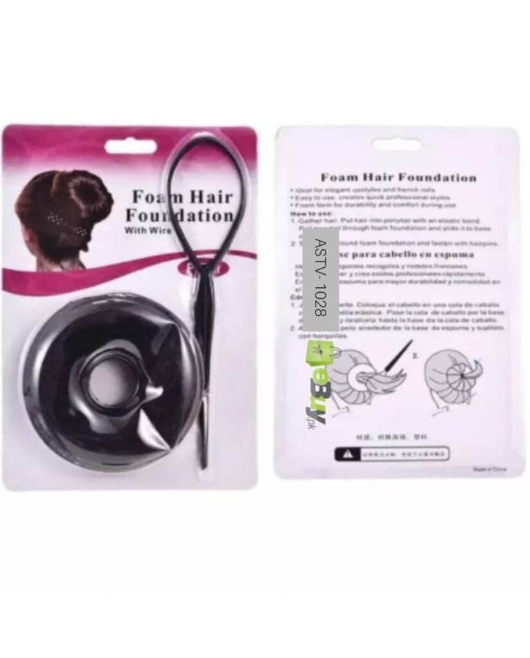 Foam Foam Hair Bun Maker With Topsy Tool Online Best Price in Pakistan