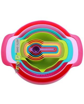 Multi-Function Rainbow Bowl 10 Piece Set Price in Pakistan - eBuy.pk