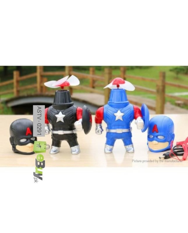 Buy Portable Cartoon Rechargeable Fan - Pack Of 2 in Pakistan - eBuy.pk