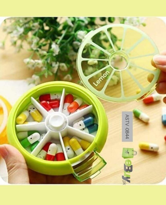 Buy Rotating Fruit Pill Box Online In Pakistan