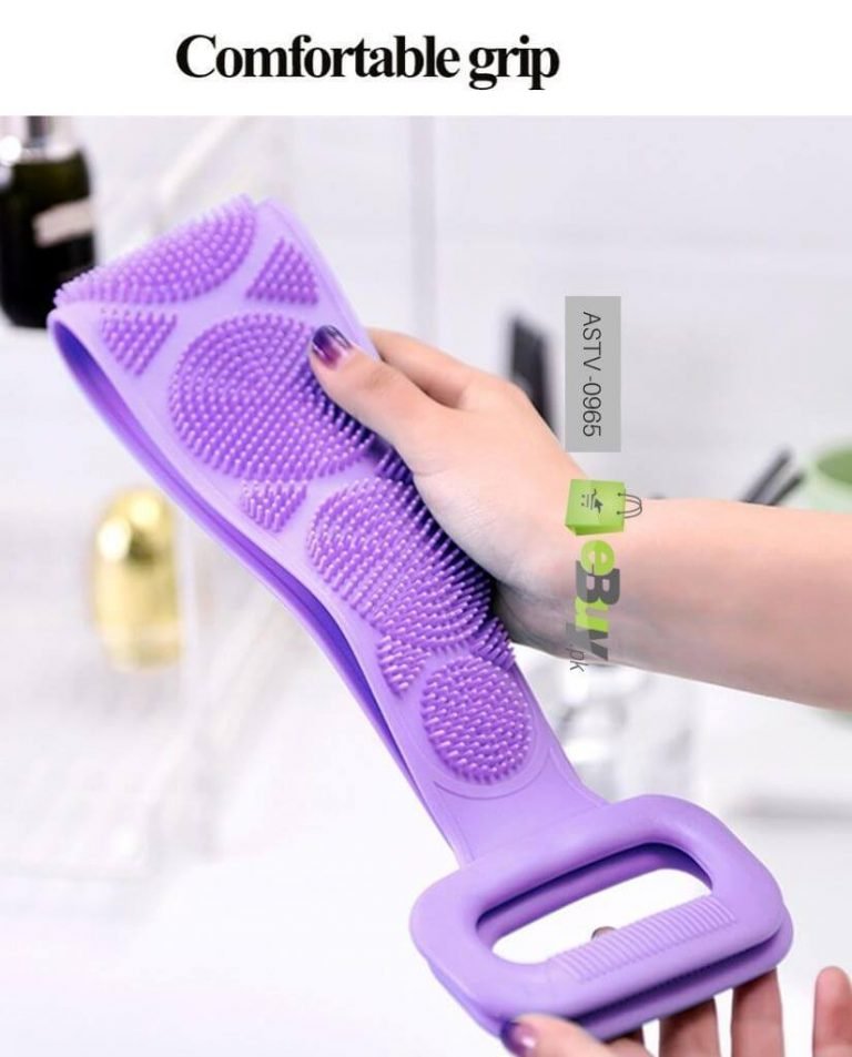 Silicone Back Bath Scrubber Online At Best Price in Pakistan