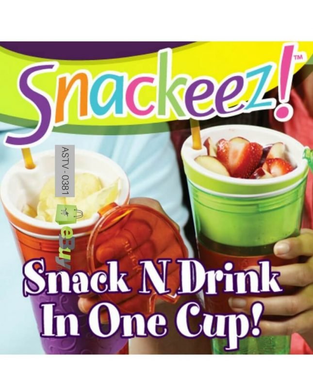 Buy Snackeez 2 in 1 Snack & Drink Cup Online in Pakistan - eBuy.pk