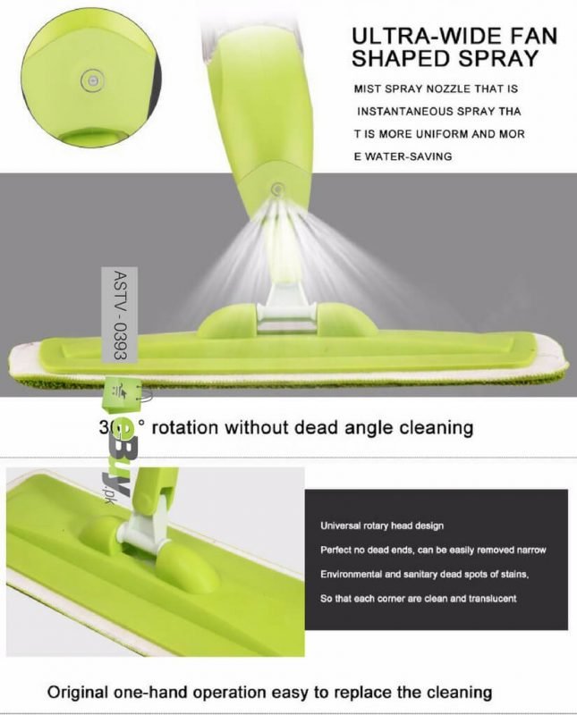 Buy Spray Mop With Window Cleaner & Wiper Online in Pakistan - eBuy.pk