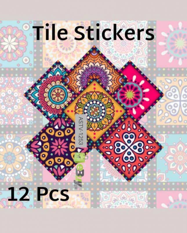 Buy Home Decor Tile Stickers Self Adhesive Art Design Online in Pakistan