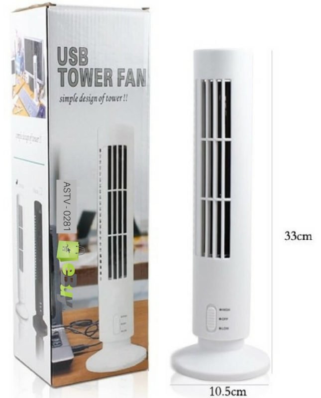 Buy USB Powered Tower Fan Online in Pakistan - eBuy.pk