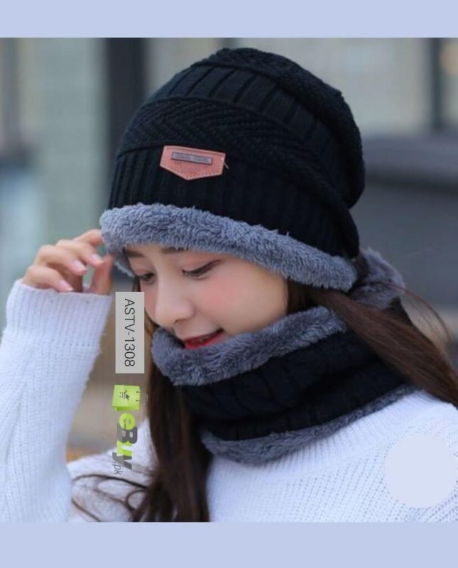 Buy Winter Beanie Cap Set Online at Best Price in Pakistan