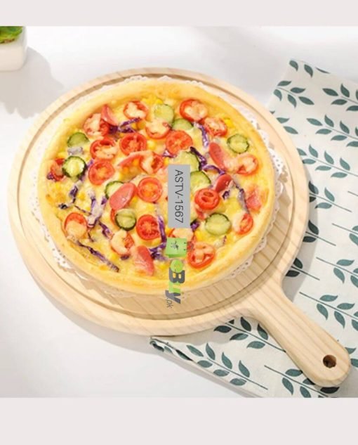 Buy Wooden Pizza Serving Tray (6 Inches) Online Price in Pakistan